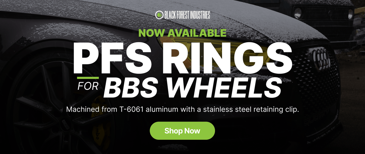 BFI PFS Rings for BBS Wheels – Black Forest Industries