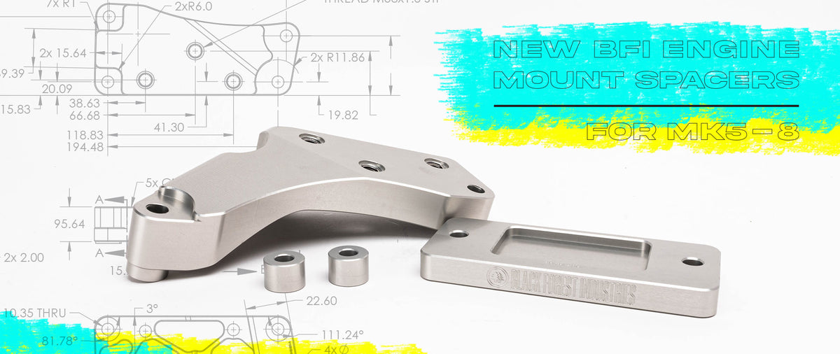 BFI Mount Spacers for MK5-8 – Black Forest Industries