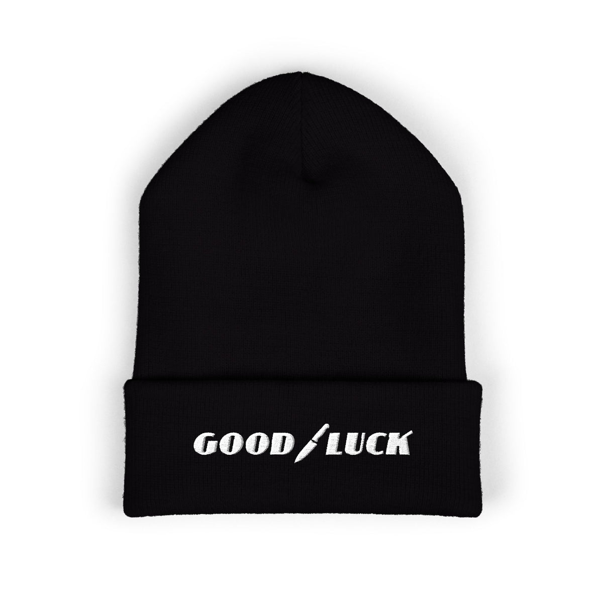 BFI Good Luck Beanie (Embroidery) – Black Forest Industries