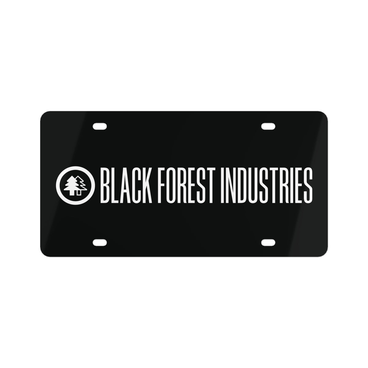 BFI Vanity Plate – Black Forest Industries