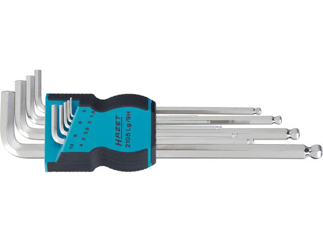 Hazet Offset Hex Key Set (9-Piece) – Black Forest Industries