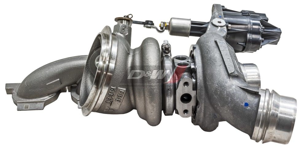 D&W Diesel - Genuine Mitsubishi Turbocharger BMW 2.0L (B48) – Black ...