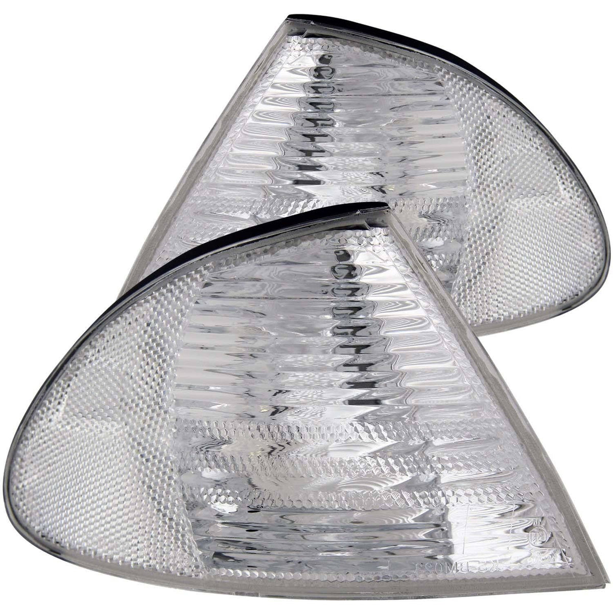 ANZO BMW E46 Euro Corner Lights (Chrome) – Black Forest Industries