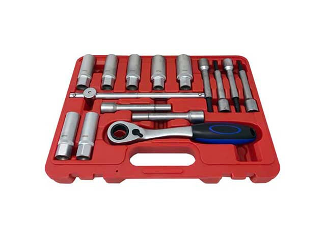 CTA Tools Socket Set - 3/8" Drive 15-piece Shock and Strut Tool Kit ...
