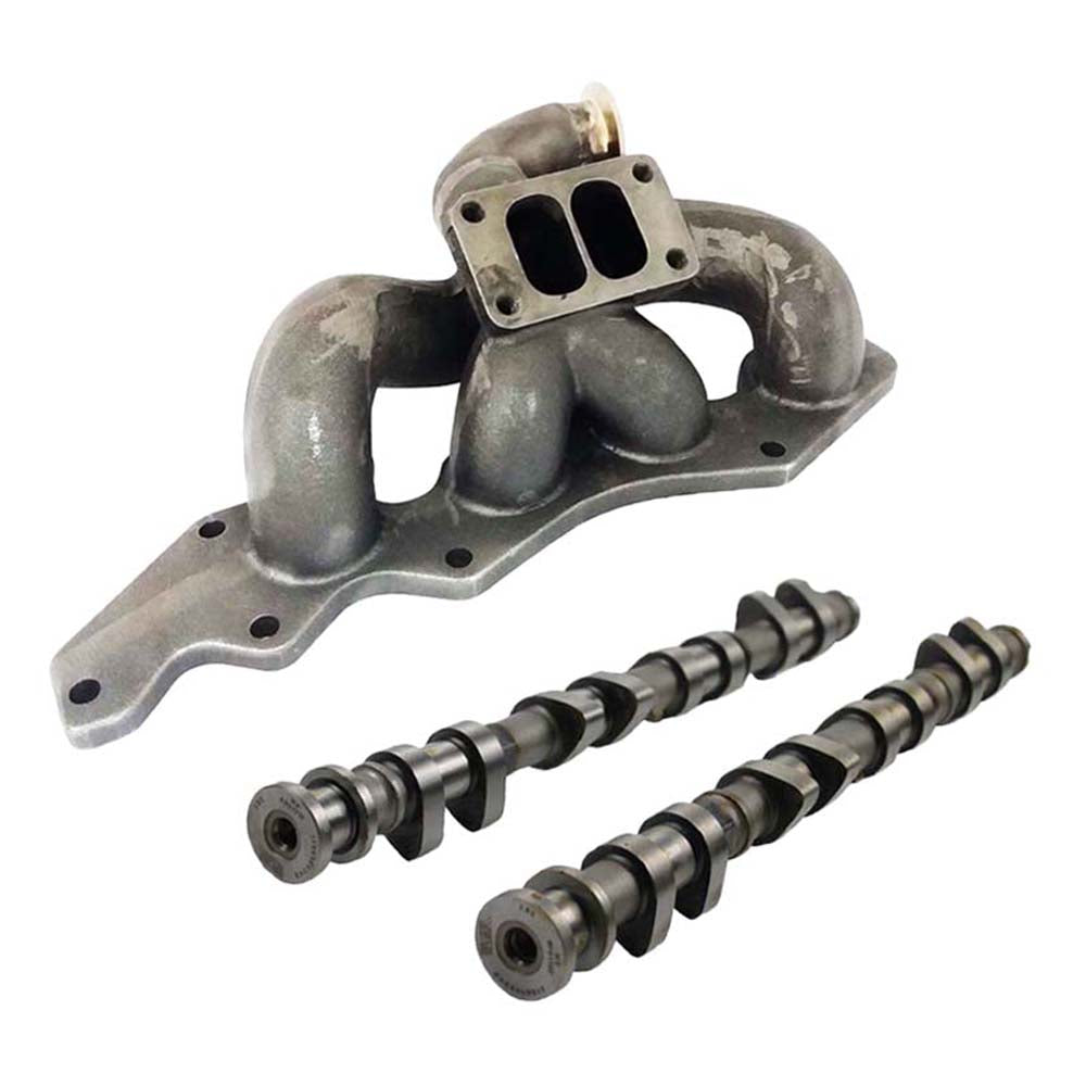SPA TURBO Ford Focus SE Duratec Twin scroll T3 turbo manifold 90 degre ...