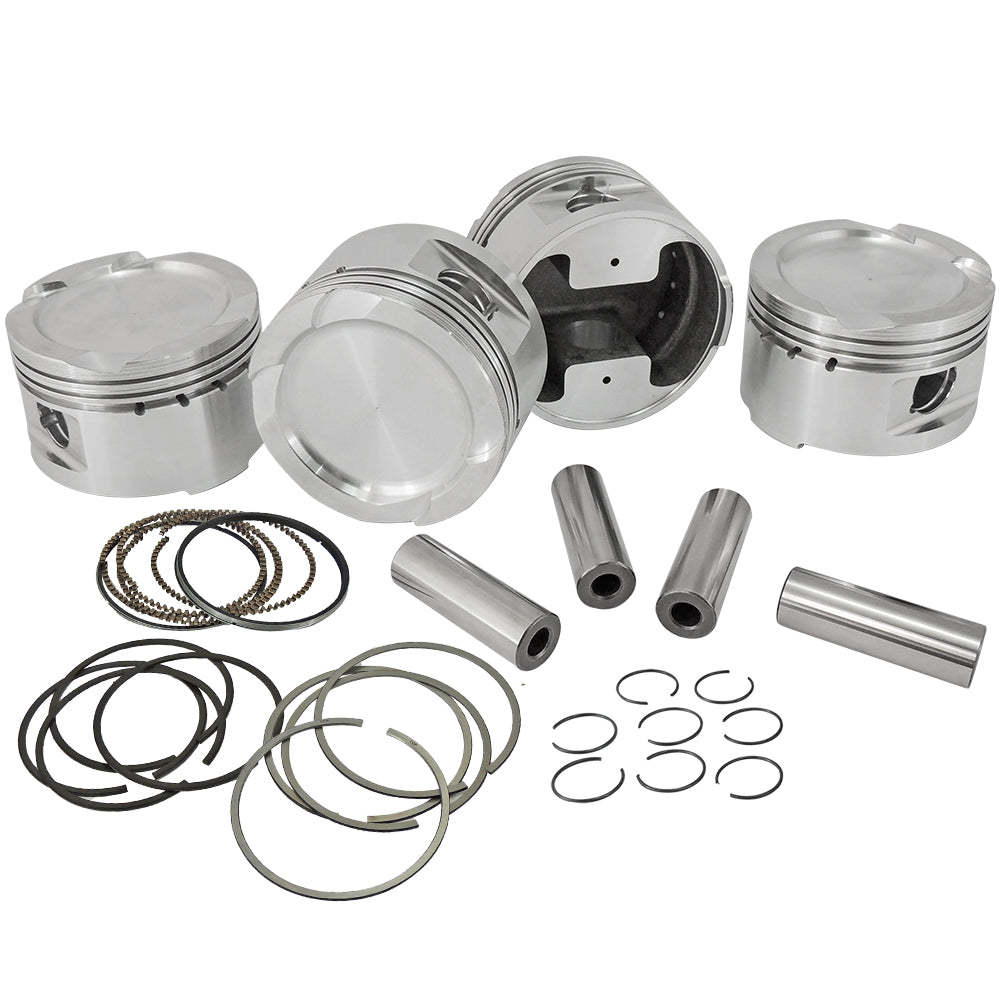 SPA TURBO Forged piston set 87mm 2.0 / 2.2L 16V X20XEV / C20XE Chevy E ...