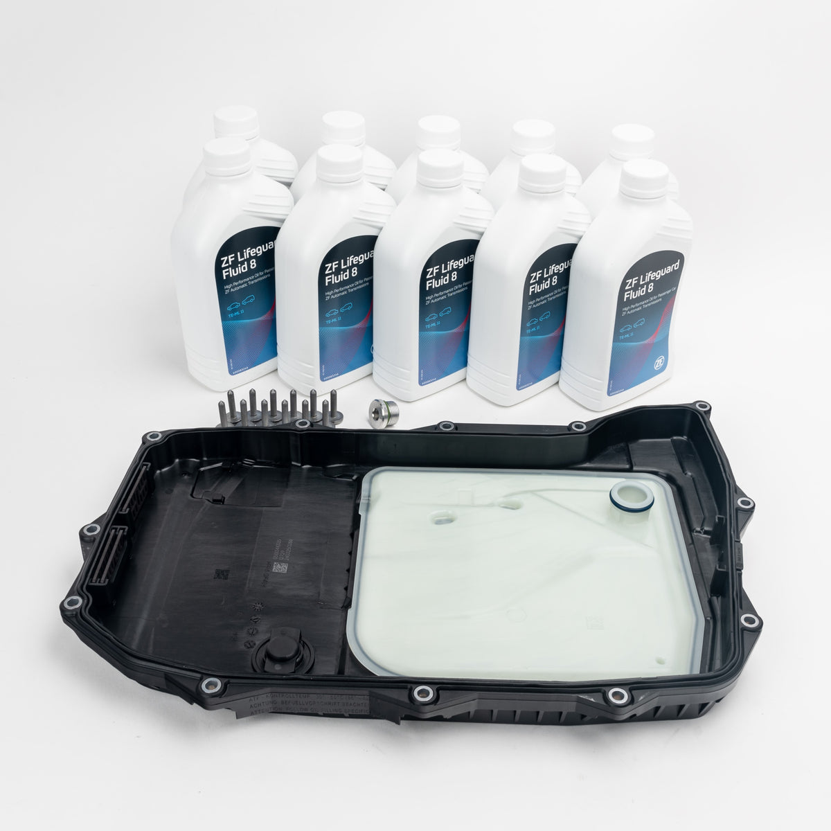 Audi 4M Q7 Transmission Oil & Filter Kit - ZF 8-Speed Auto – Black ...