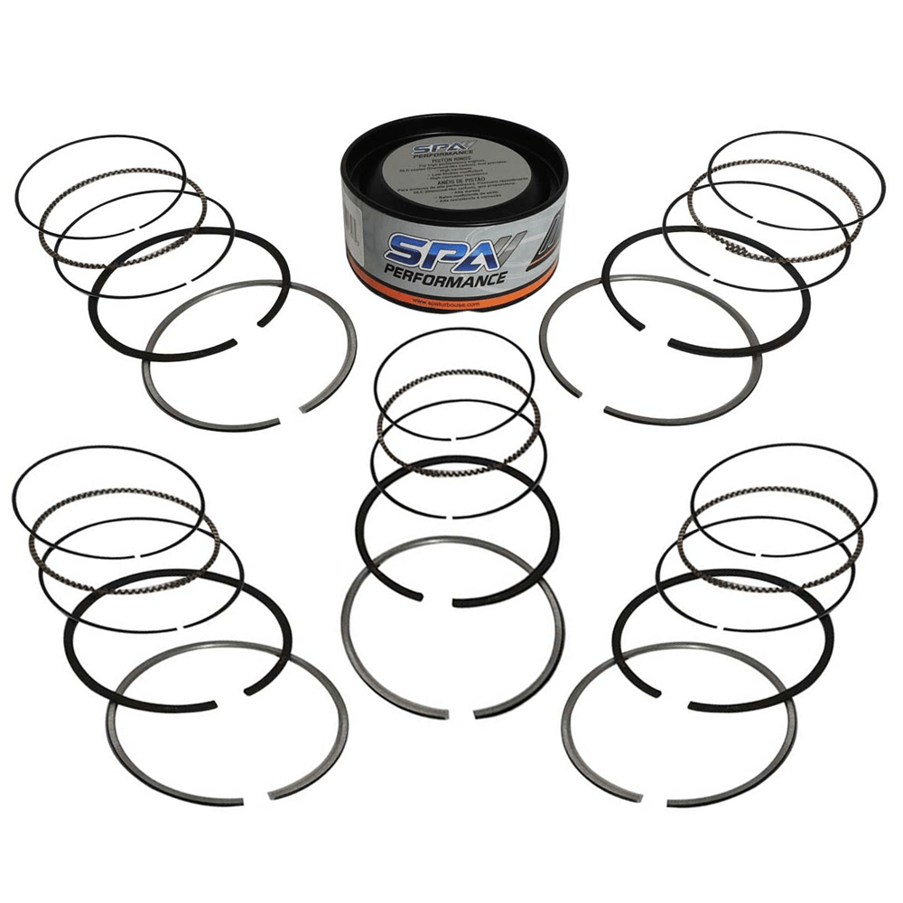 SPA TURBO 83mm performance piston rings for 5 cylinder engines - 1,5 ...