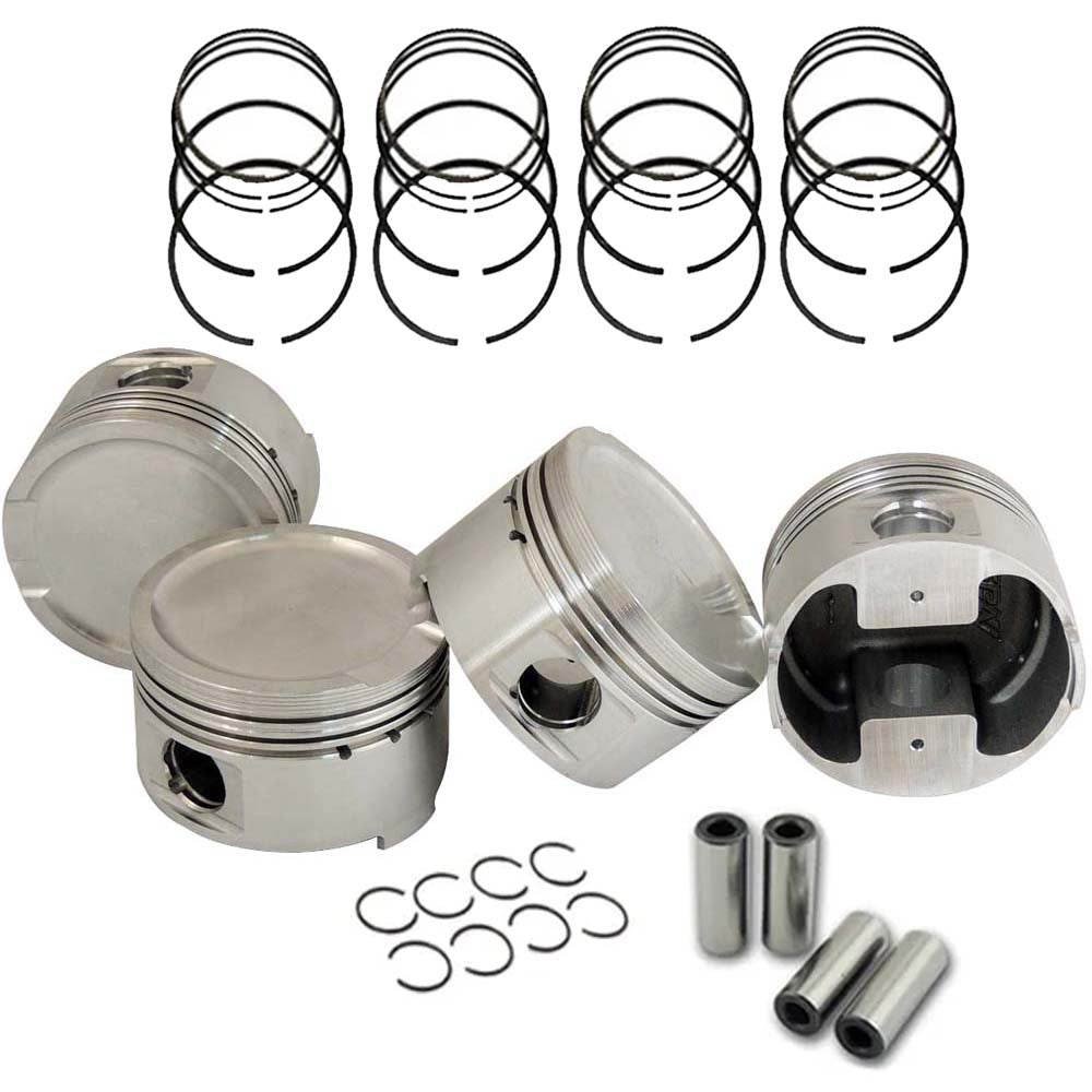 SPA TURBO Forged piston set 83mm 1.8L 20V VW/AUDI – Black Forest Industries