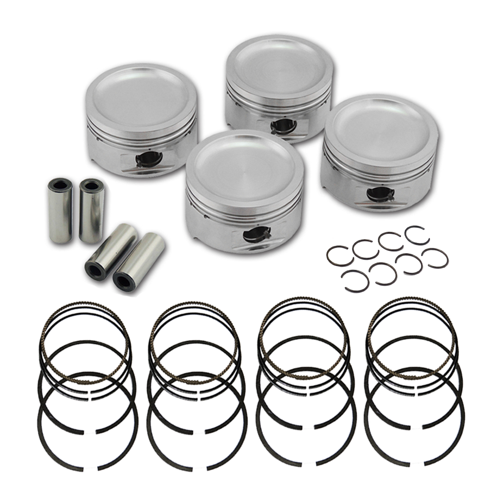SPA TURBO Forged piston and rings set 83mm VW ABA 2.0L 8V – Black ...