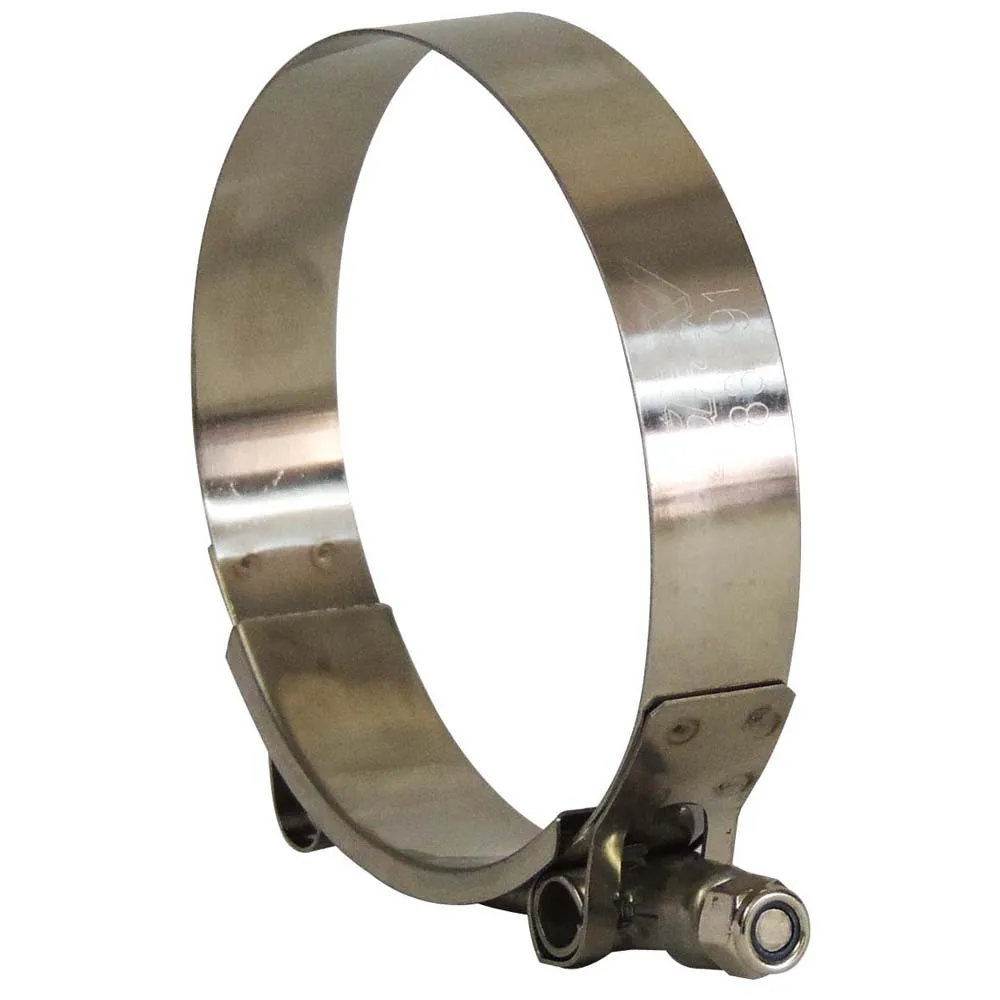 T-Bolt Hose Clamp 3" (3,267" to 3,582") Stainless Steel - 10 units ...