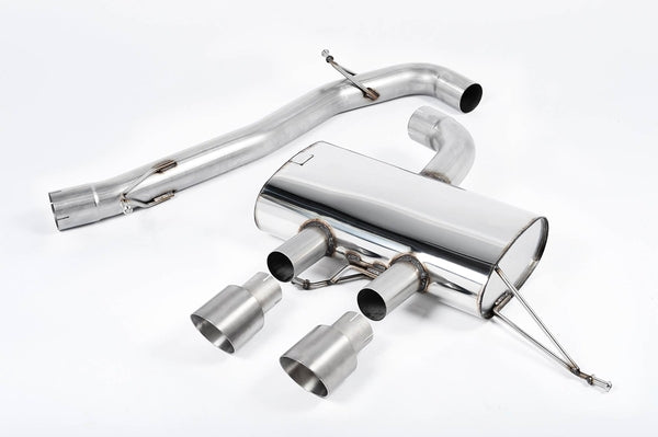 Milltek VW MK6 Golf R Cat-back Exhaust System (Non-Resonated) w/ Titan ...