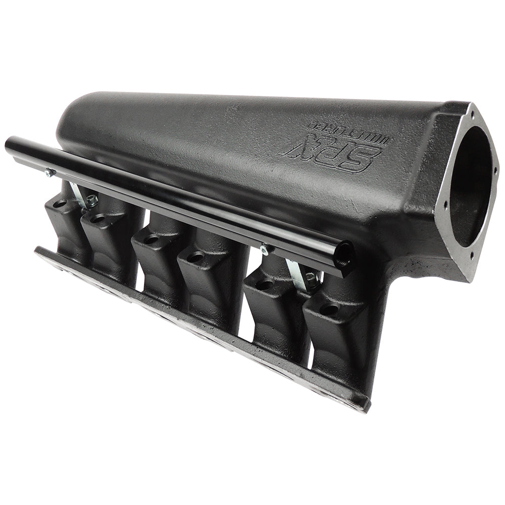 SPA TURBO 93-02 Supra 2JZ GTE intake manifold - 6 Injectors - Black ...