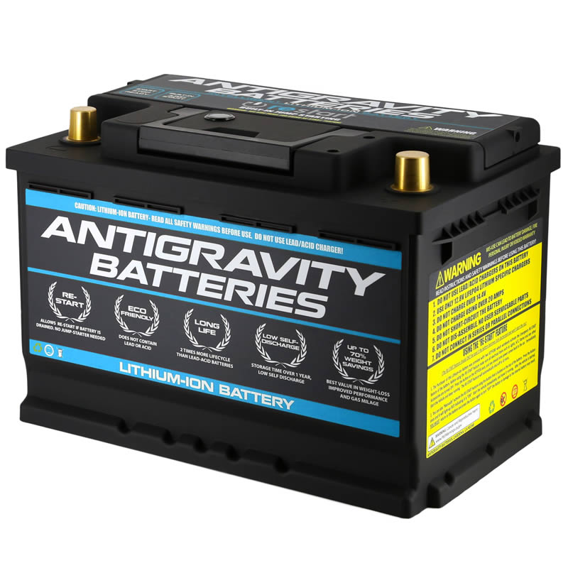 Antigravity Batteries H6/Group 48 Lithium Race Car Battery – Black ...