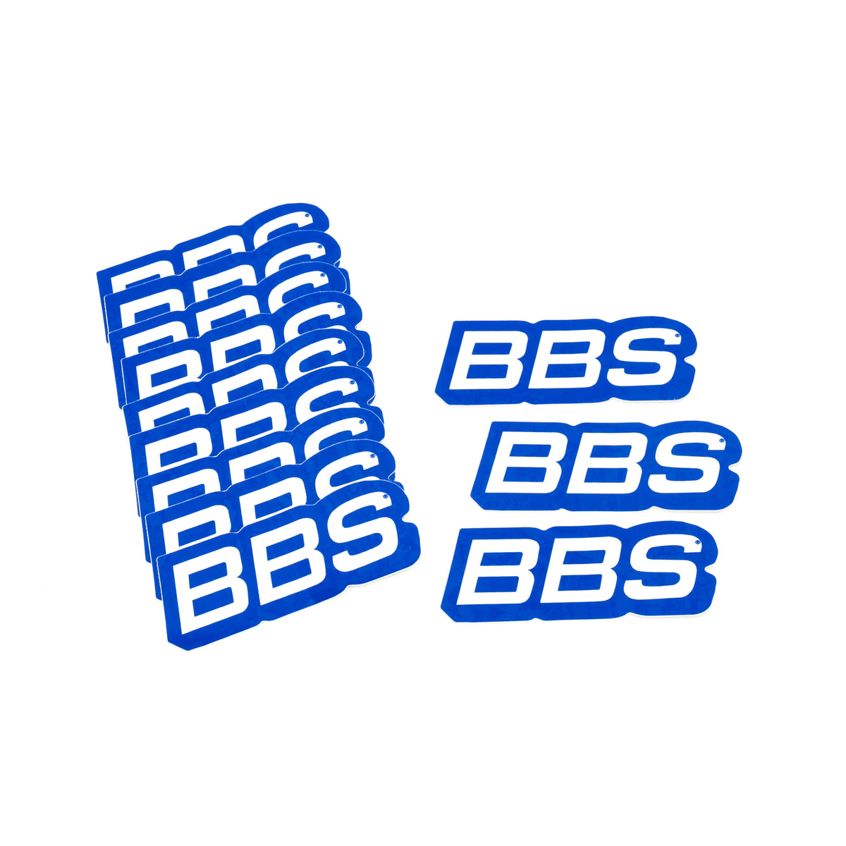 BBS Lip Decals - Blue/White - Set of 12 – Black Forest Industries