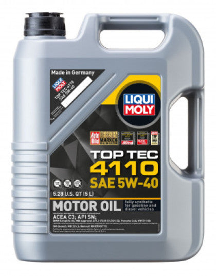 Liqui Moly Top Tec 4110 SAE 5W-40 – Black Forest Industries