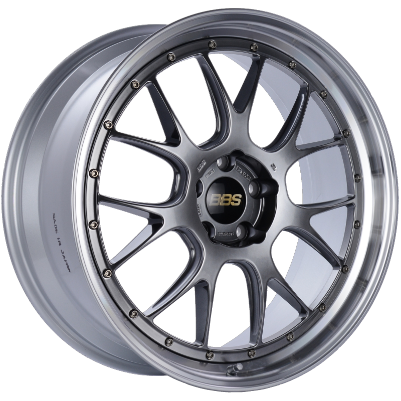 BBS LM-R 21x9 5x120 ET32 Diamond Black Center Diamond Cut Lip Wheel -8 ...
