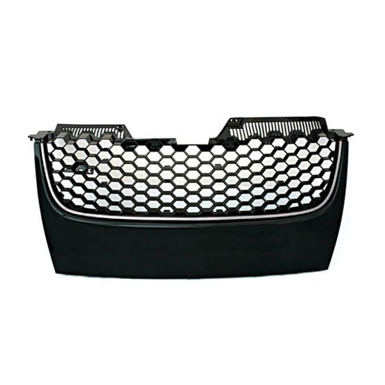 MK5 GTI / GLI Honeycomb Badgeless Grille (Chrome Stripe) – Black Forest ...
