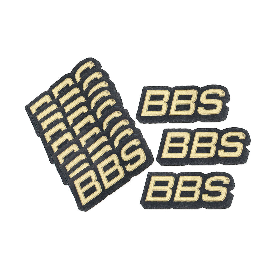 BBS Lip Decals - Black / Gold - Set of 12 – Black Forest Industries