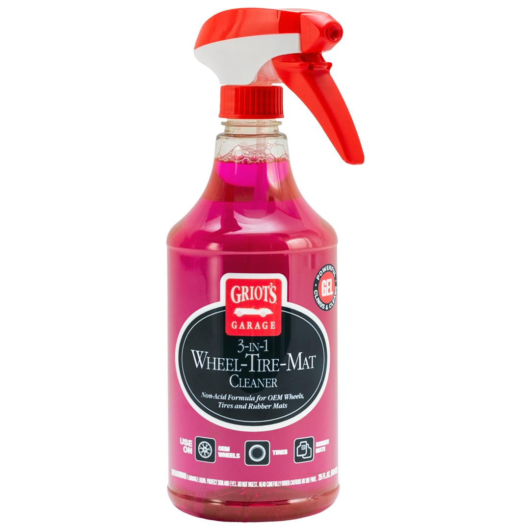 Griot's Garage 3-in-1 Wheel, Tire, & Mat Cleaner 25oz – Black Forest ...