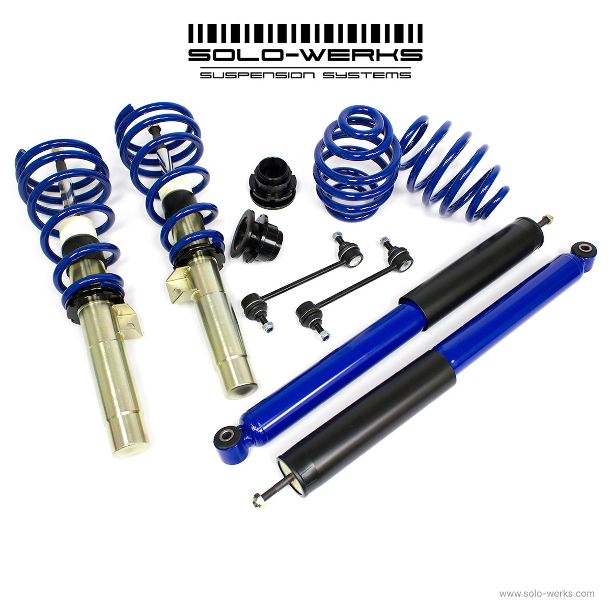 Solo-Werks BMW E46 Coilover Kit (M3) – Black Forest Industries