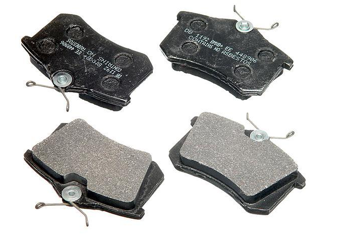 8.9" PBR Metal Master Rear Brake Pad Set – Black Forest Industries