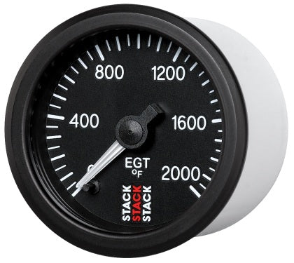 Stack 52mm 0-2000 Deg F Pro Stepper Motor Exhaust Gas Temp Gauge ...