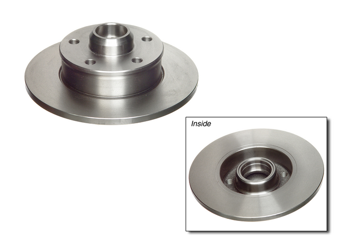 VR6 8.9" 5x100 Rear Solid Rotor – Black Forest Industries